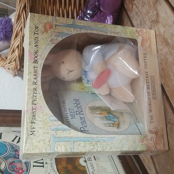 Frederick Warne | Toys | Vintage Peter Rabbit Book Toy | Poshmark